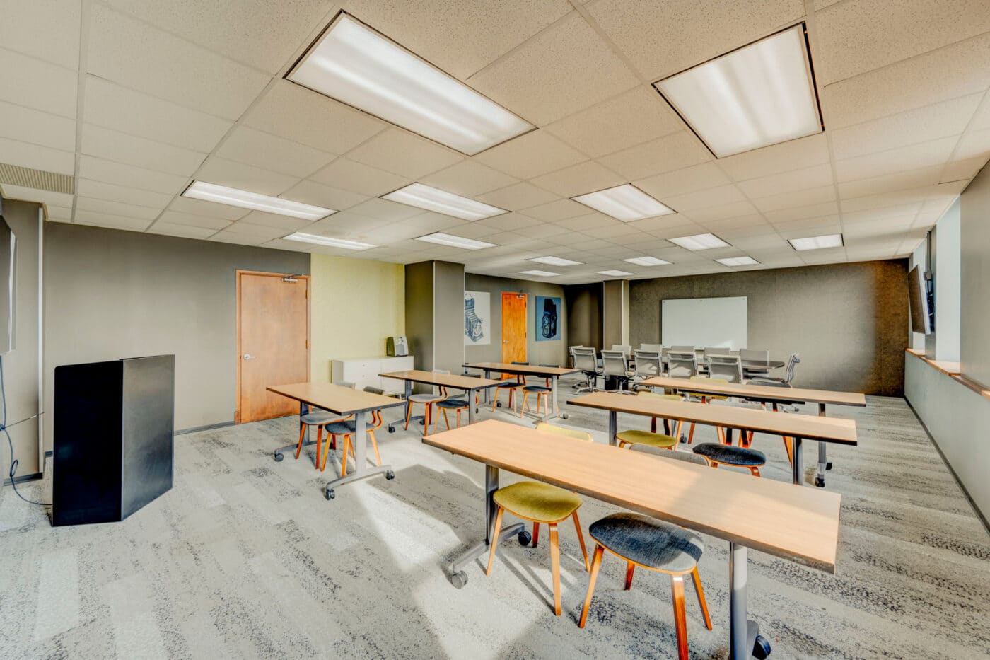 What are the benefits of having shared office space?