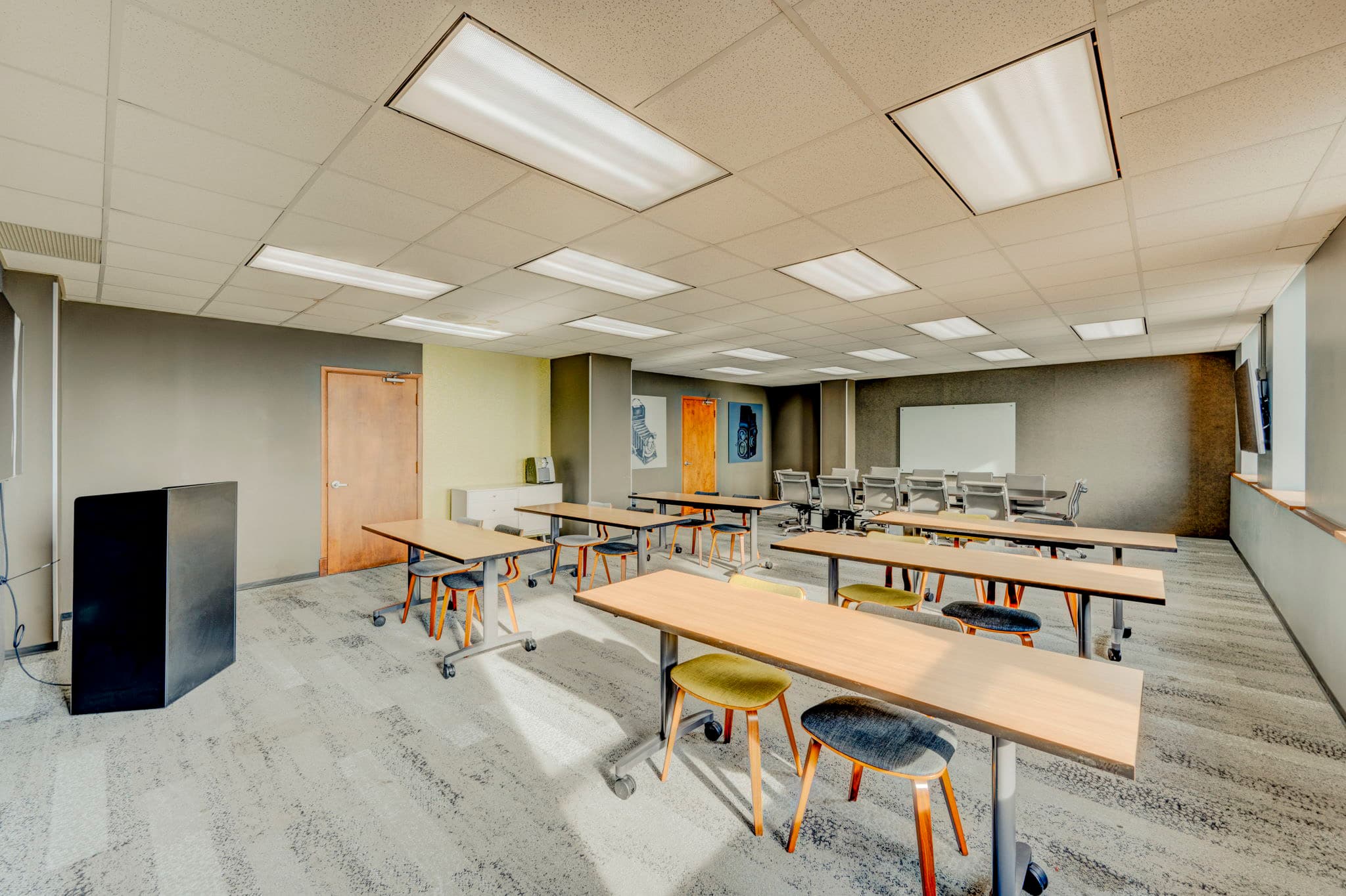 What are the benefits of having shared office space?